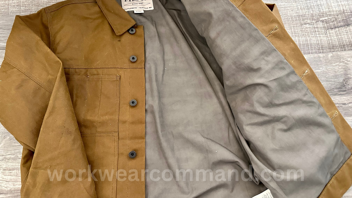 What to Know About Filson Tin Cloth Workwear Before You Buy – Work Wear ...