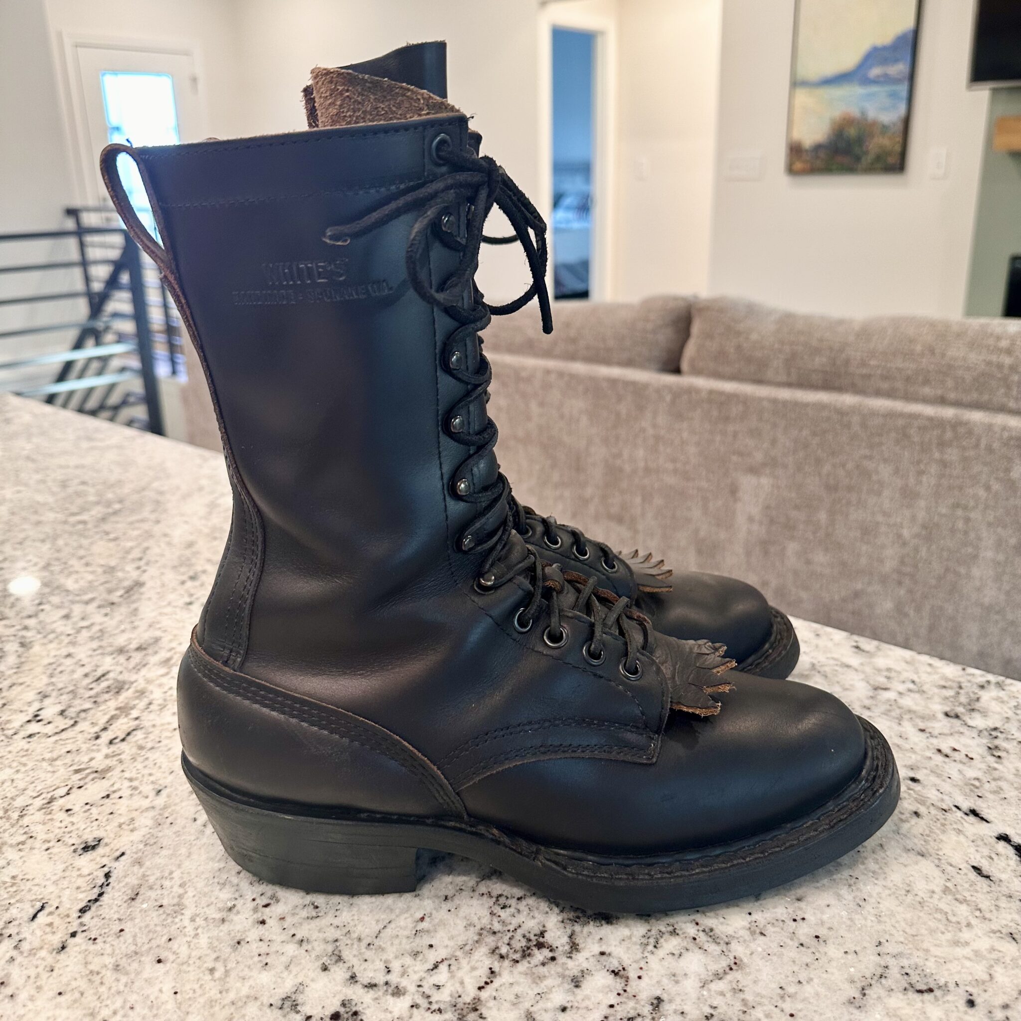 White’s Boots x Rose Anvil Drifter 2.0 Double Shot Black Men’s Style ...